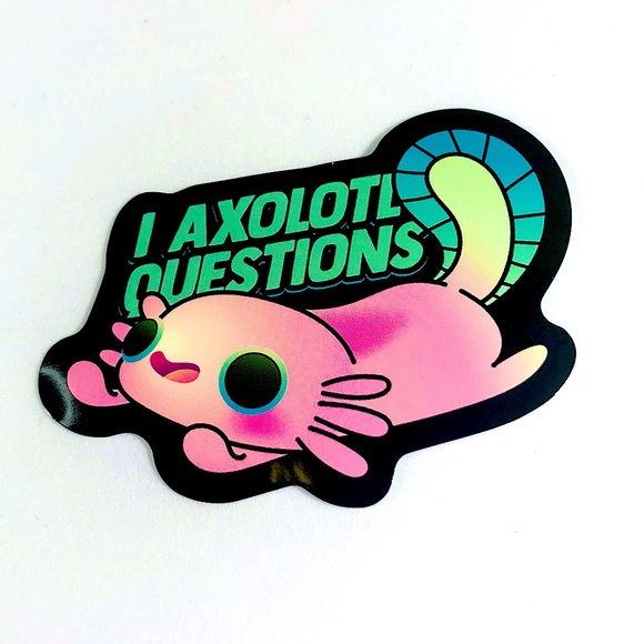 Hand Crafted | Wall Decor | Axolotl Crazy Trending Waterproof Single ...